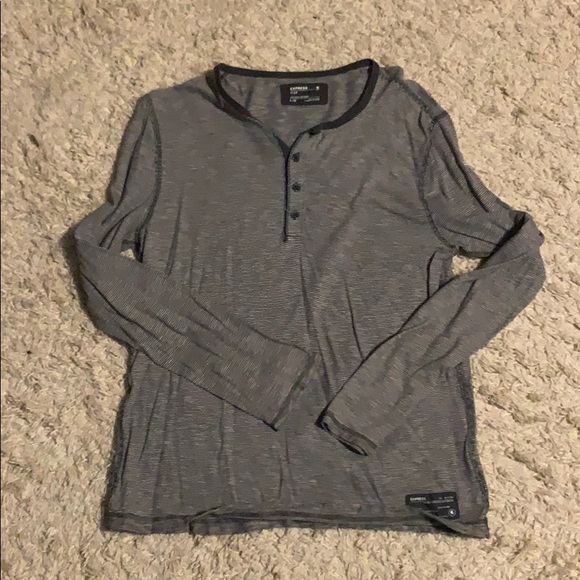 Express | Shirts | 325 Mens Express Long Sleeve Tee | Poshmark